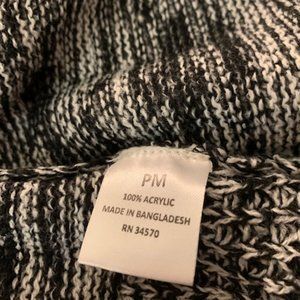 jason maxwell | Sweaters | Jason Maxwell Womens Variegated Gray Pockets ...